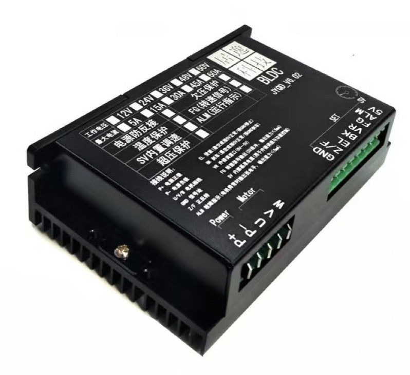 Contrôleur de vitesse Pwm 12V 1-20kHz BLDC régulateur de vitesse du ...